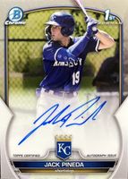 Jack Pineda Baseball Cards Price Guide - Sports Card Investor