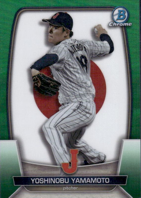 Yoshinobu Yamamoto Baseball Cards Price Guide - Sports Card Investor