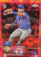 Ezequiel Duran 2023 Topps Chrome Sapphire Edition #286 Red /5 Price ...