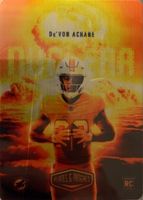 De'Von Achane 2023 Plates & Patches #NC-13 Nuclear /(SSP) Price Guide ...