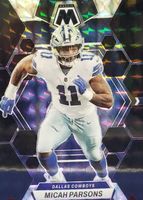 Micah Parsons 2023 Mosaic #58 Black /1 Price Guide - Sports Card Investor