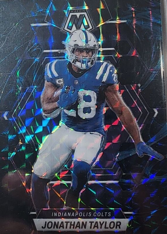 Jonathan Taylor 2023 Mosaic #94 Genesis /(SSP) Price Guide - Sports ...