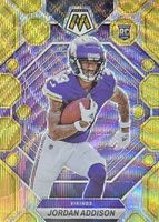 Jordan Addison 2023 Mosaic #337 Gold Wave /17 Price Guide - Sports Card ...