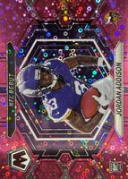 Jordan Addison 2023 Mosaic #ND-14 NFL Debut - No Huddle Pink /20 Price ...