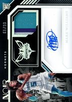 Mark Williams 2022 Noir #323 Rookie Patch Auto Black & White /99 Price ...