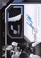 Walker Kessler 2022 Noir #328 Rookie Patch Auto Black & White /99 PSA ...