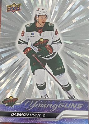 Daemon Hunt 2023 Upper Deck #494 Young Guns Base Price Guide - Sports ...