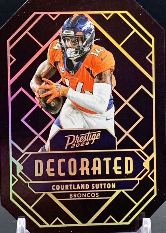 Courtland Sutton 2023 Prestige #D-9 Decorated /(SSP) Price Guide ...