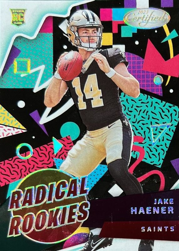Jake Haener 2023 Certified #RAD-9 Radical Rookies /(SSP) Price Guide ...