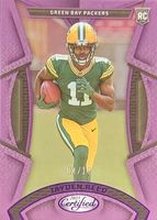 Jayden Reed 2023 Certified #123 FOTL Mirror Purple /10 PSA 10 Price ...