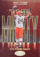 Nick Chubb 2023 Certified #M-9 The Mighty /(SSP) Price Guide - Sports ...
