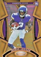 Jordan Addison 2023 Certified #131 Mirror Gold /25 Price Guide - Sports ...