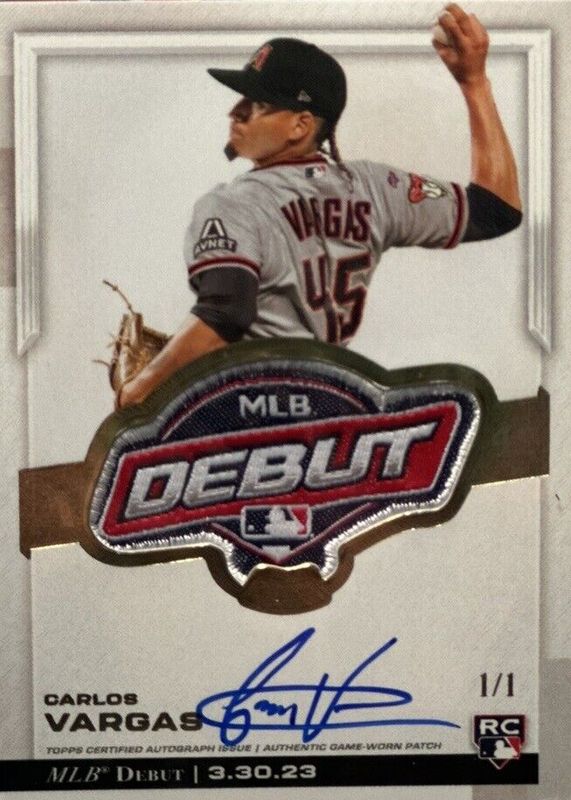 Carlos Vargas Baseball Cards Price Guide - Sports Card Investor