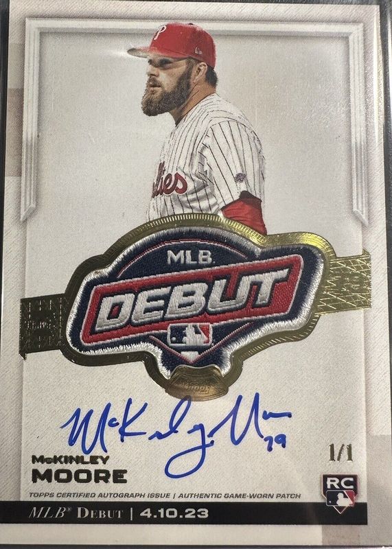 McKinley Moore Baseball Cards Price Guide - Sports Card Investor