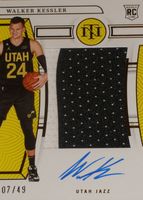 Walker Kessler 2022 National Treasures #113 Rookie Patch Auto - Bronze ...