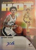 Keyonte George 2023 Hoops #HSR-KG Hot Signatures Rookies - Hyper Gold Price Guide - Sports Card ...