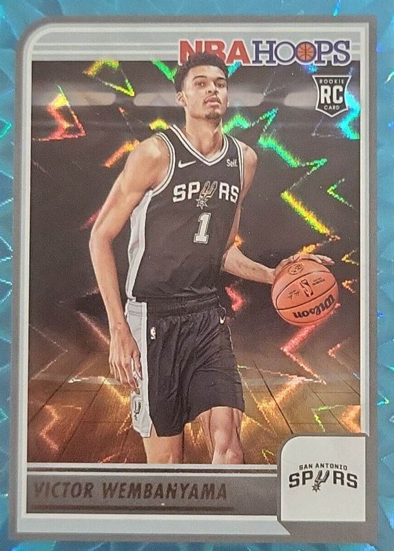 Victor Wembanyama 2023 Hoops #277 Teal Explosion Price Guide - Sports Card Investor