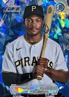 Termarr Johnson 2023 Bowman Chrome Sapphire Edition #BSS-9 Sapphire ...