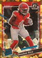 Rashee Rice 2023 Donruss #350 Optic Preview - Gold Ice /10 Price Guide - Sports Card Investor