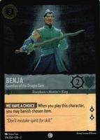 Benja - Guardian of the Dragon Gem Disney Lorcana Cards Price Guide ...