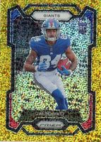 Jalin Hyatt 2023 Prizm #378 Gold Sparkle /24 Price Guide - Sports Card ...