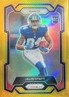 Jalin Hyatt 2023 Prizm #378 Gold /10 Price Guide - Sports Card Investor