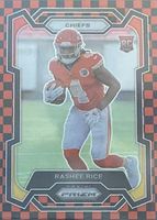 Rashee Rice 2023 Prizm #350 Black & Red Checker /(SSP) Price Guide ...