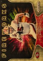 George Kittle 2023 Prizm #F-22 Fireworks - Gold Vinyl /5 Price Guide - Sports Card Investor