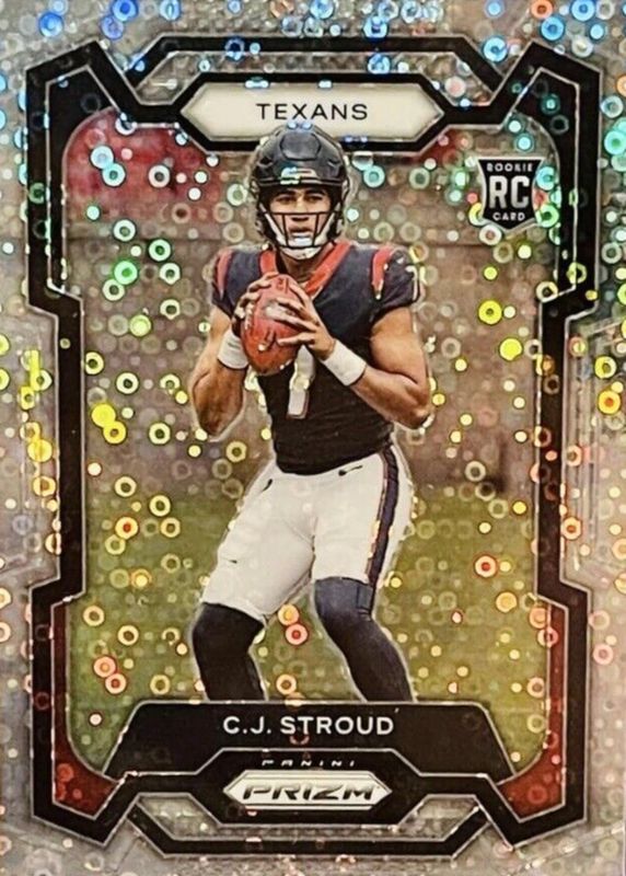 CJ Stroud 2023 Prizm #339 No Huddle Price Guide - Sports Card Investor