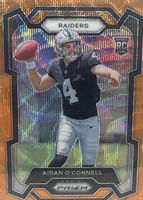 Aidan O'Connell 2023 Prizm #360 Orange Wave /60 Price Guide - Sports ...