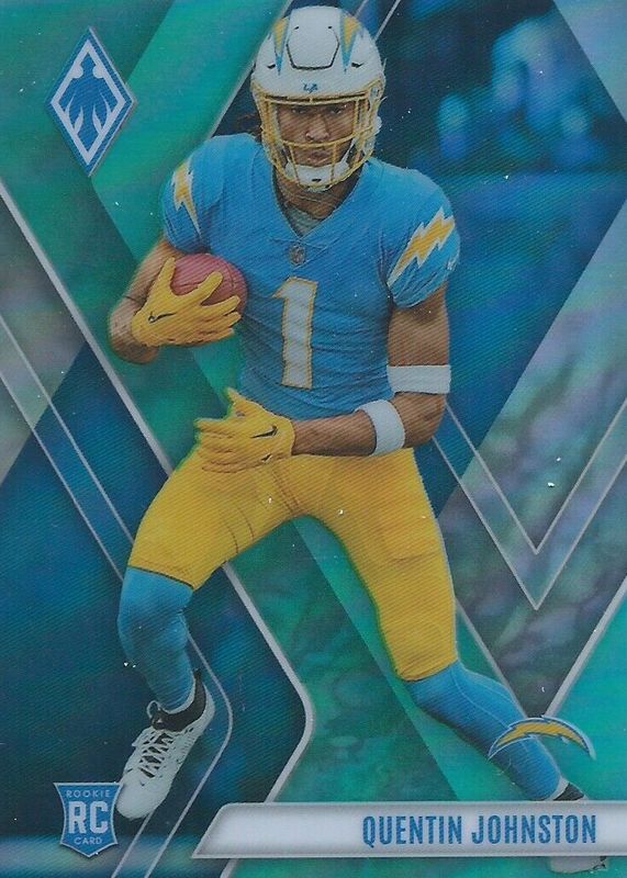 Quentin Johnston 2023 Phoenix #107 Teal /150 Price Guide - Sports Card ...