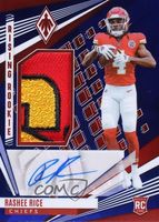Rashee Rice 2023 Phoenix #RMS-RRI Rising Rookie Material Signatures ...