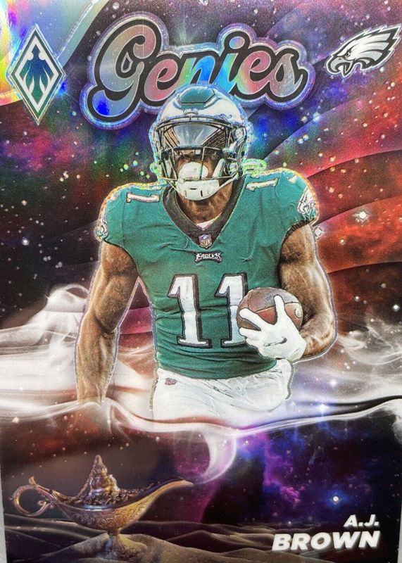 AJ Brown 2023 Phoenix #GE-20 Genies /(SSP) Price Guide - Sports Card ...