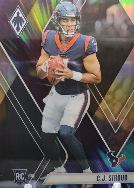 CJ Stroud 2023 Phoenix #102 Color Burst Price Guide - Sports Card Investor