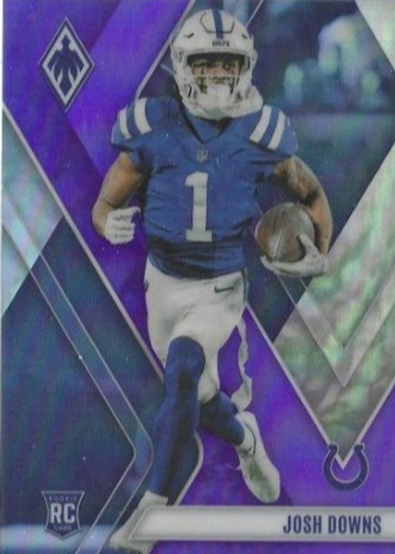 Josh Downs 2023 Phoenix #138 Purple /125 Price Guide - Sports Card Investor