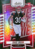 Chase Brown 2023 Absolute #142 Green Spectrum /25 Price Guide - Sports ...