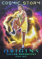 Taylor Hendricks 2023 Origins #17 Cosmic Storm - Gold /10 Price Guide ...