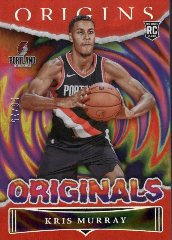 Kris Murray 2023 Origins #23 Originals - Red /75 Price Guide - Sports Card Investor