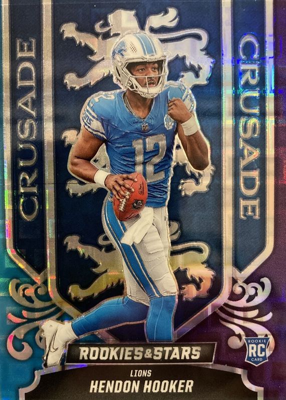 Hendon Hooker 2023 Rookies & Stars #CR-10 Crusade - Pandora /75 RAW ...