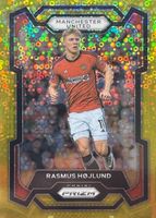 Rasmus Hojlund 2023 Prizm Premier League #51 Breakaway Gold /10 Price ...