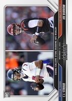 CJ Stroud 2023 Panini Instant #46 Base (w/J. Burrow - Print Run: 749 ...