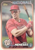 Joey Meneses 2024 Topps #142 Golden Mirror Image Variation /(SSP) Price ...