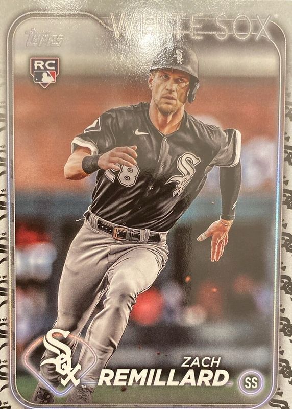 Zach Remillard 2024 Topps #222 Team Color Border Variation /(SSP) Price ...