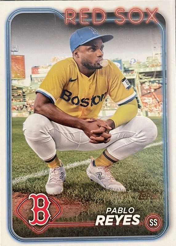 Pablo Reyes 2024 Topps #594 Golden Mirror Image Variation /(SSP) Price ...