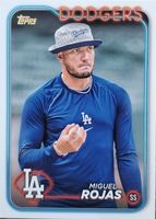 Miguel Rojas 2024 Topps #389 Golden Mirror Image Variation /(SSP) Price ...