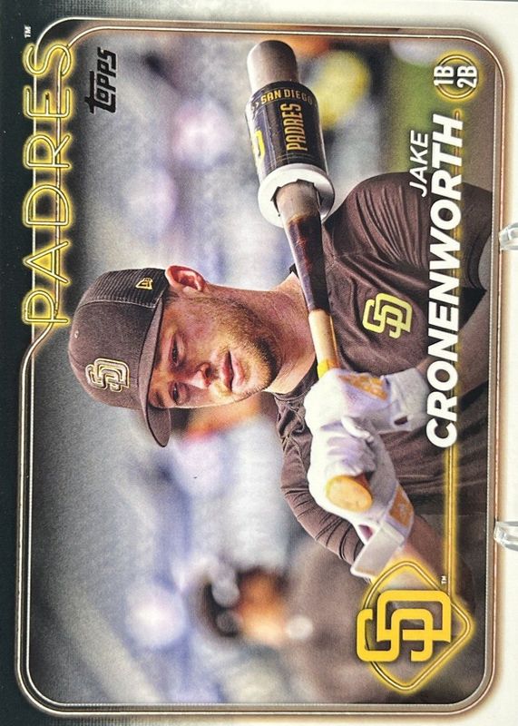 Jake Cronenworth 2024 Topps #237 Golden Mirror Image Variation /(SSP ...