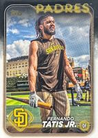 Fernando Tatis Jr. 2024 Topps #23 Golden Mirror Image Variation /(SSP ...