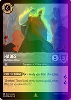Hades - Hotheaded Ruler Disney Lorcana Cards Price Guide - Sports Card ...