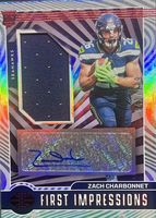 Zach Charbonnet 2023 Illusions #140 First Impressions Memorabilia Autographs - Red /199 Price ...