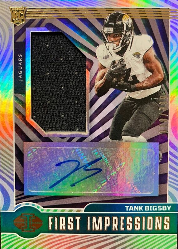 Tank Bigsby 2023 Illusions #133 First Impressions Memorabilia Autographs /399 Price Guide ...